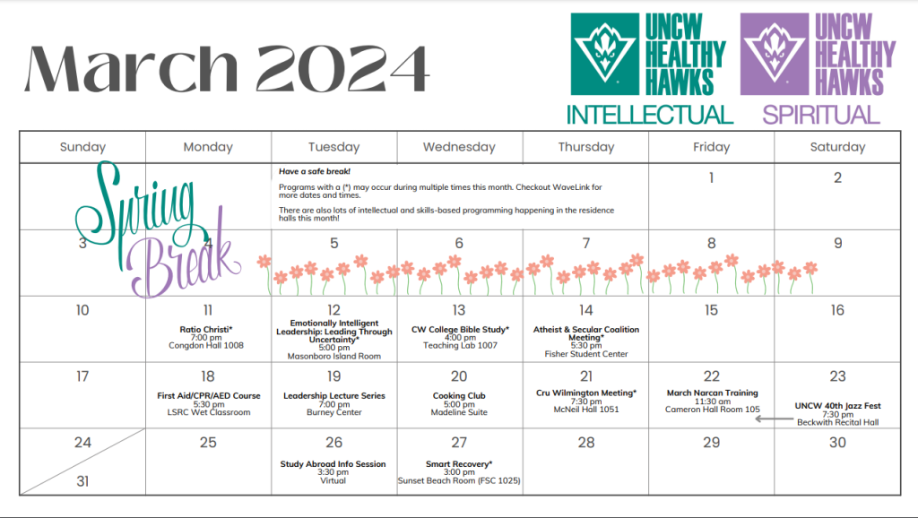 Healthy Hawks: Spiritual & Intellectual Month – Atheist & Secular Coalition